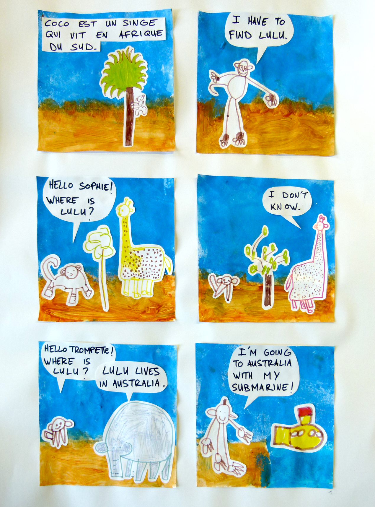 Cache-cache à la maternelle - Simon Caruso