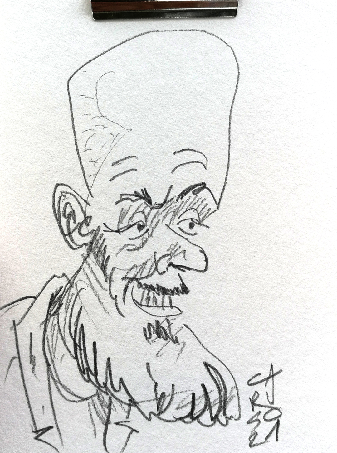 Distanciations - CARICATURE - Simon Caruso